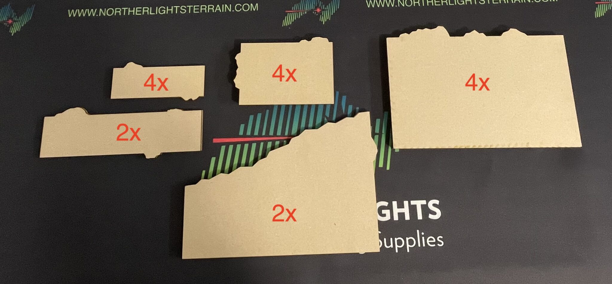 Warhammer 40k 11th edition Terrain Templates – Northern Lights Terrain